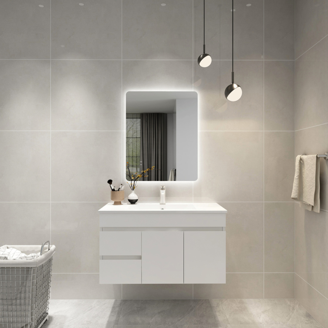 Rectangle LED Miror – Bonnyrigg Tiles